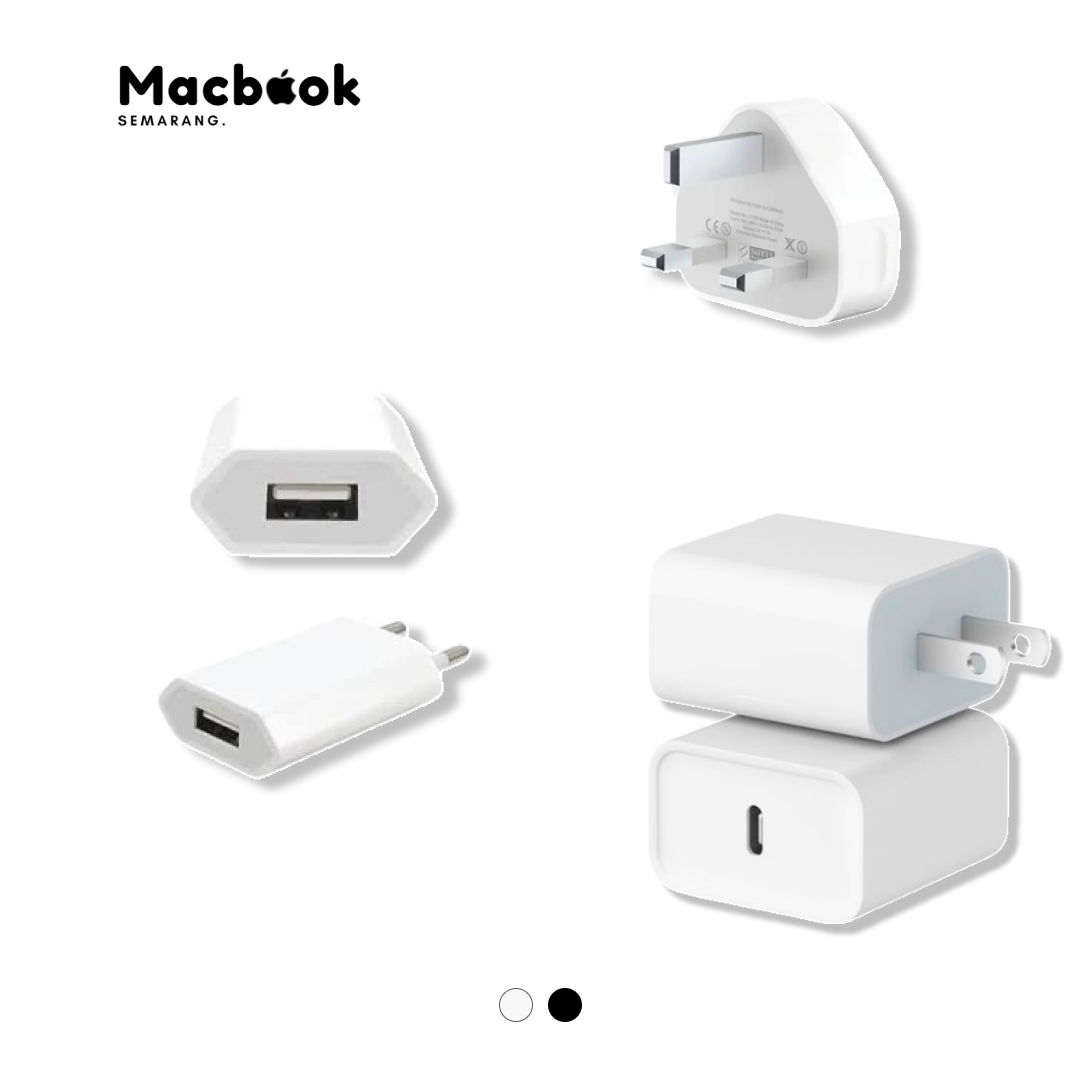 Kepala Adaptor Charger iPhone - Semarang Macbook